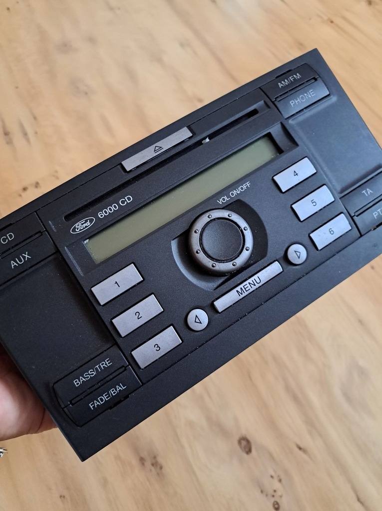 Radio samochodowe FORD 6000 CD - 12448105241 - oficjalne archiwum Allegro