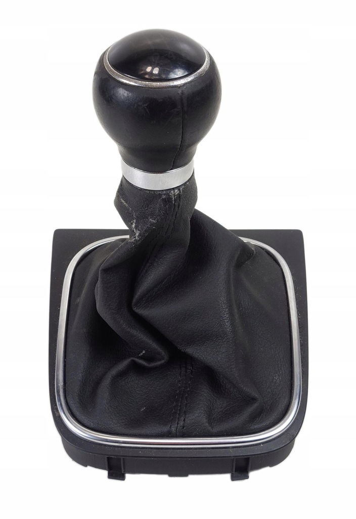 Gałka mieszek zmiany biegów skóra ramka 6-ka VW Golf 6 VI 1K0711113CG ...