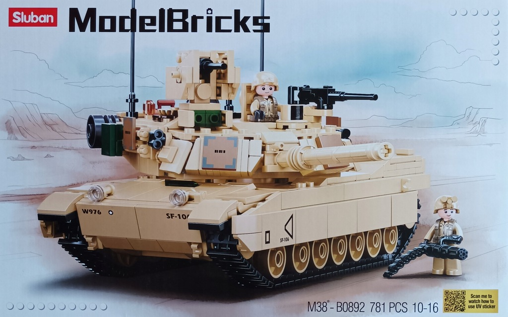 KLOCKI SLUBAN CZOŁG M1A2 V2 ABRAMS lego cobi - 12626957123 - oficjalne ...