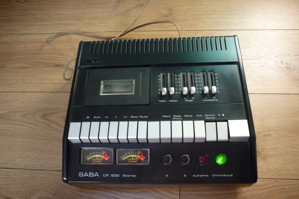DECK MAGNETOFON SABA CR 832 STEREO - 12325505268 - oficjalne archiwum ...
