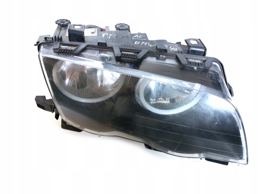BMW E46 LAMPA PRAWA PRZÓD RINGI TYC - 8619581163 - oficjalne archiwum Allegro