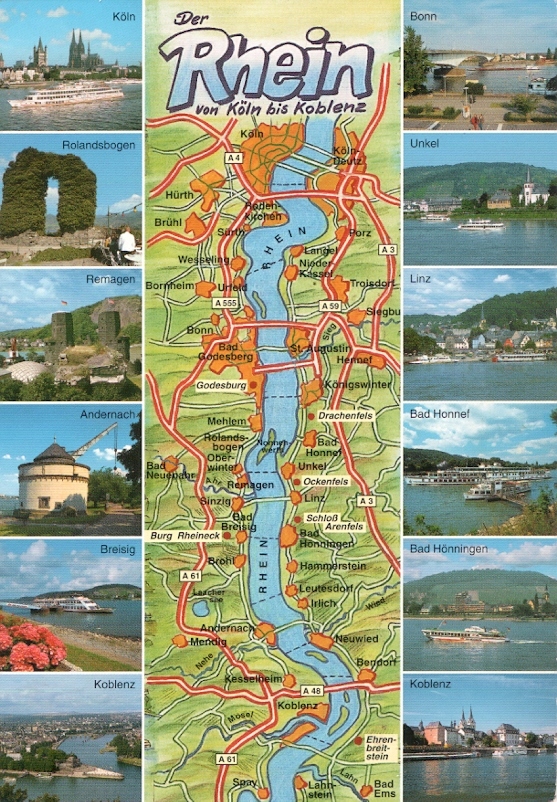 NIEMCY - REN - MAPA + ZABYTKI - 1980R - 11810189661 - oficjalne ...