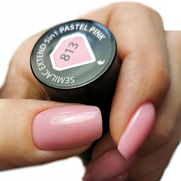 Semilac Baza Extend 813 Top Kolor 5w1 Pastel Pink - 9092972148 ...
