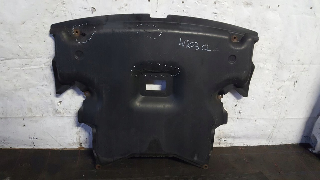 Osłona pod silnik silnika Mercedes W203 CL - 13015039450 - oficjalne ...