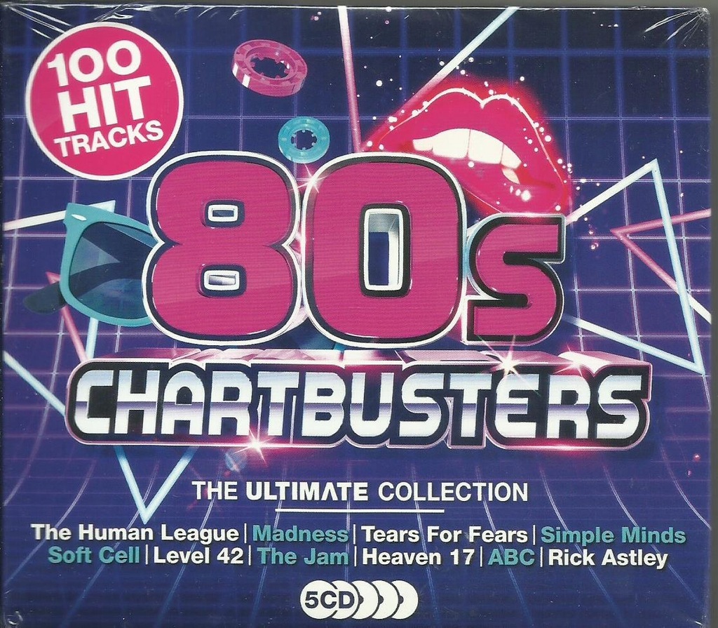 Купить Chartbusters 80-х (The Ultimate Collection), 5 компакт-дисков ...