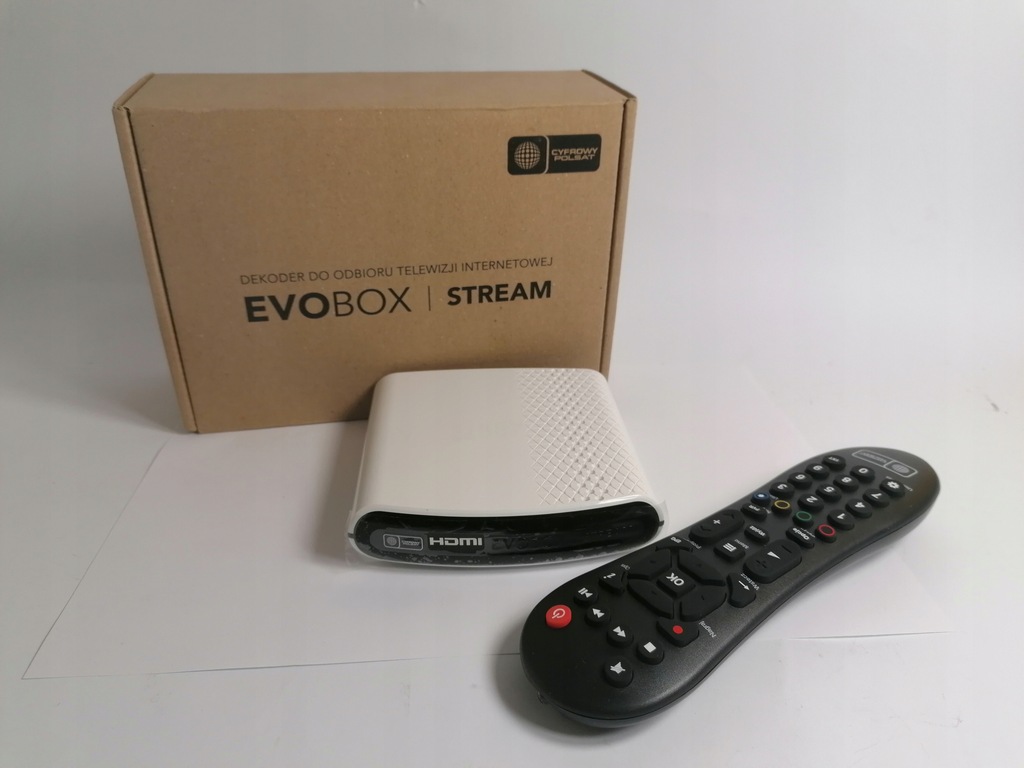 Dekoder Cyfrowy Polsat EVOBOX STREAM - 10637057767 - oficjalne archiwum ...