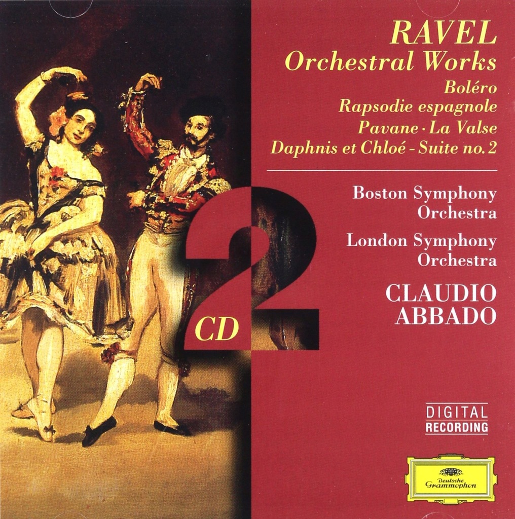 ABBADO: RAVEL:ORCHESTRAL WORKS (2CD) - 10978211521 - oficjalne archiwum Allegro