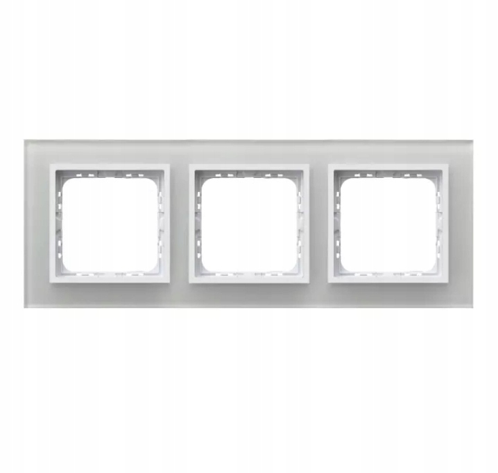 Ospel AS ramka potrójna białe szkło szklana - 12633773142 - oficjalne ...