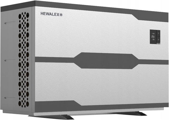 Pompa ciepła Hewalex PCWBi 9,5kW-B do basenu 45m2 - 11845596495 ...