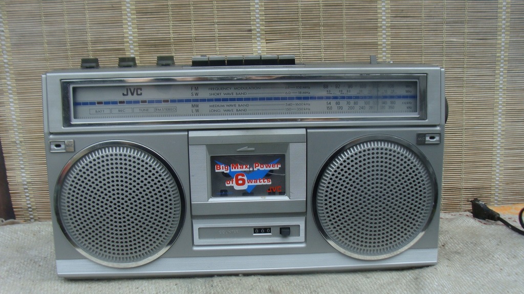 JVC RC-555L radiomagnetofon Boombox 1980 PRL - 13487464755 - oficjalne ...