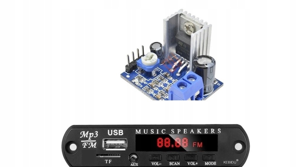 Moduł do radia sam. MP3. Pilot AUX USB Pilot Panel - 13213983014 ...