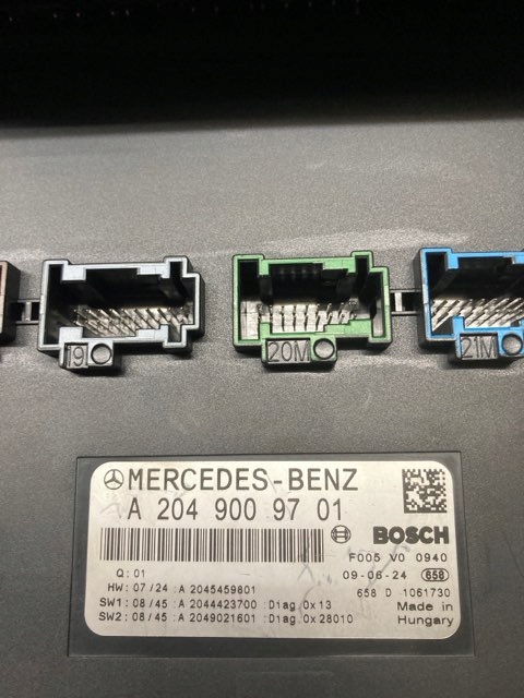 SAM przód STEROWNIK MERCEDES W204 CLK A2049009701 - 13095202320 ...