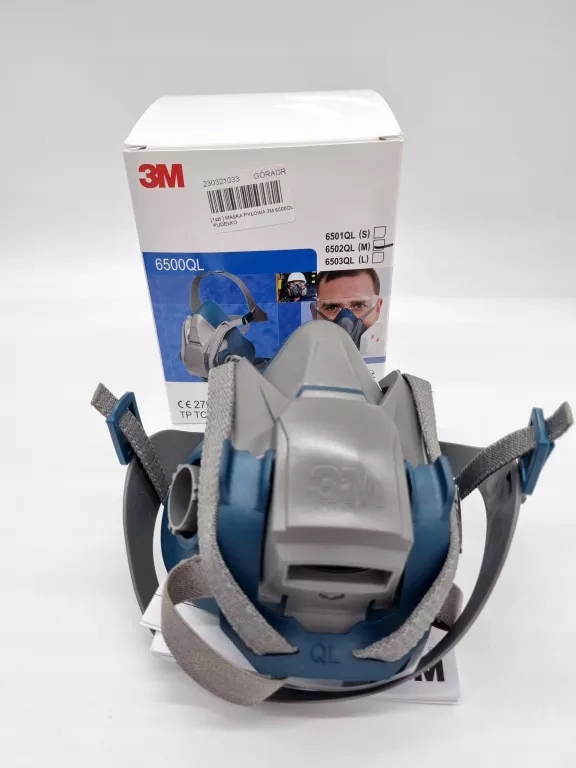 MASKA PRZECIWPYŁOWA 3M 6500QL STAN IDEALNY! - 13923639503 - oficjalne ...