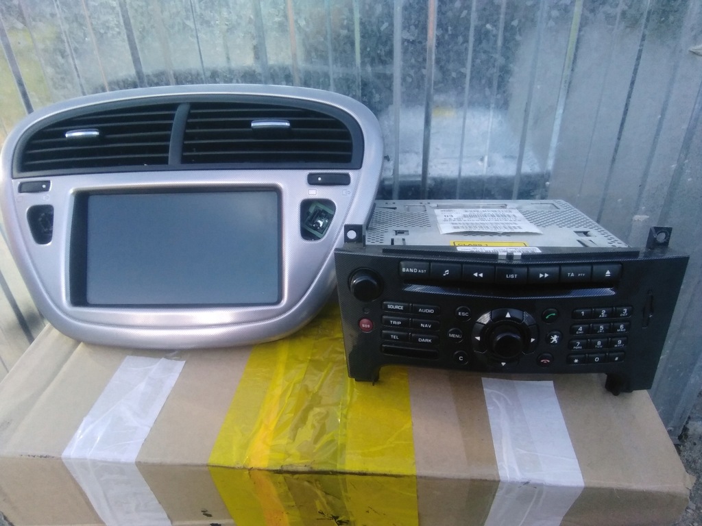 RADIO NAWIGACJA RT3 KPL PEUGEOT 607 LIFT - 12709922468 - oficjalne ...