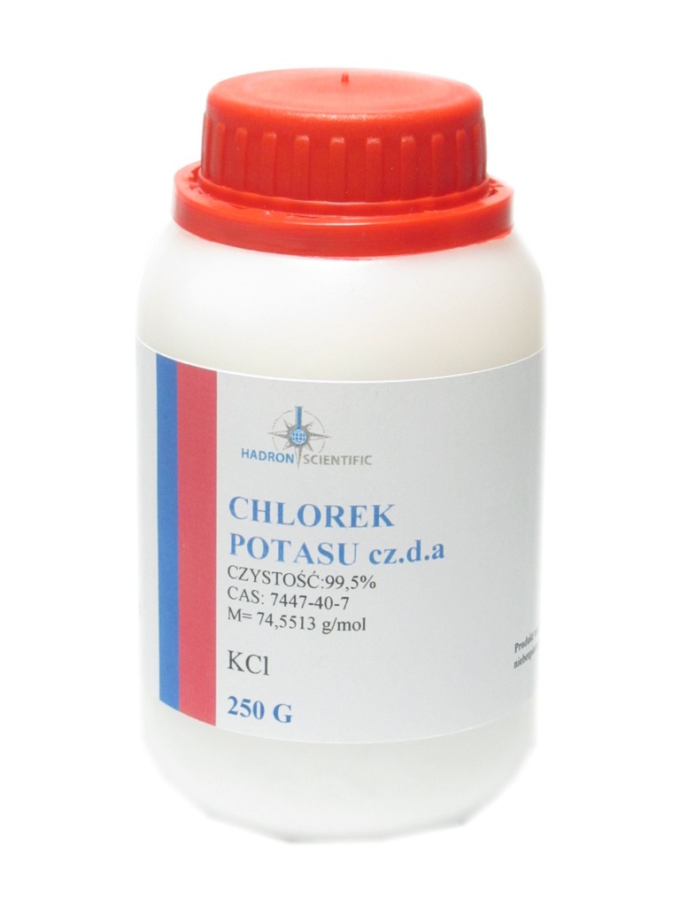 CHLOREK POTASU CZ.D.A. - 250 G - 7334437777 - oficjalne archiwum Allegro