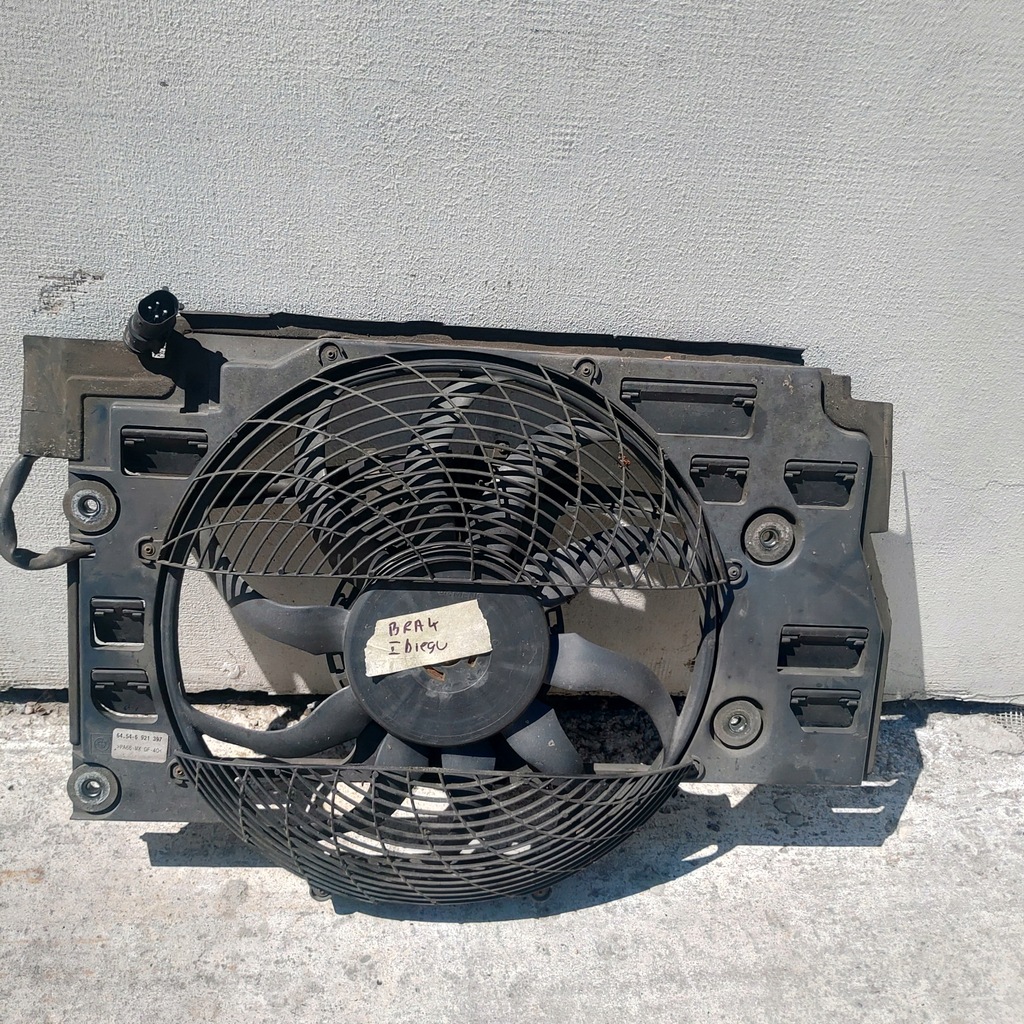 BMW E39 525d 530d M57 wentylator klimatyzacji 4pin - 12660178632 ...