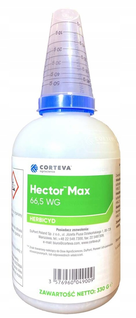 Hector MAX 66,5WG 330g CORTEVA Chwasty w kukurydzy - 12043996028 ...