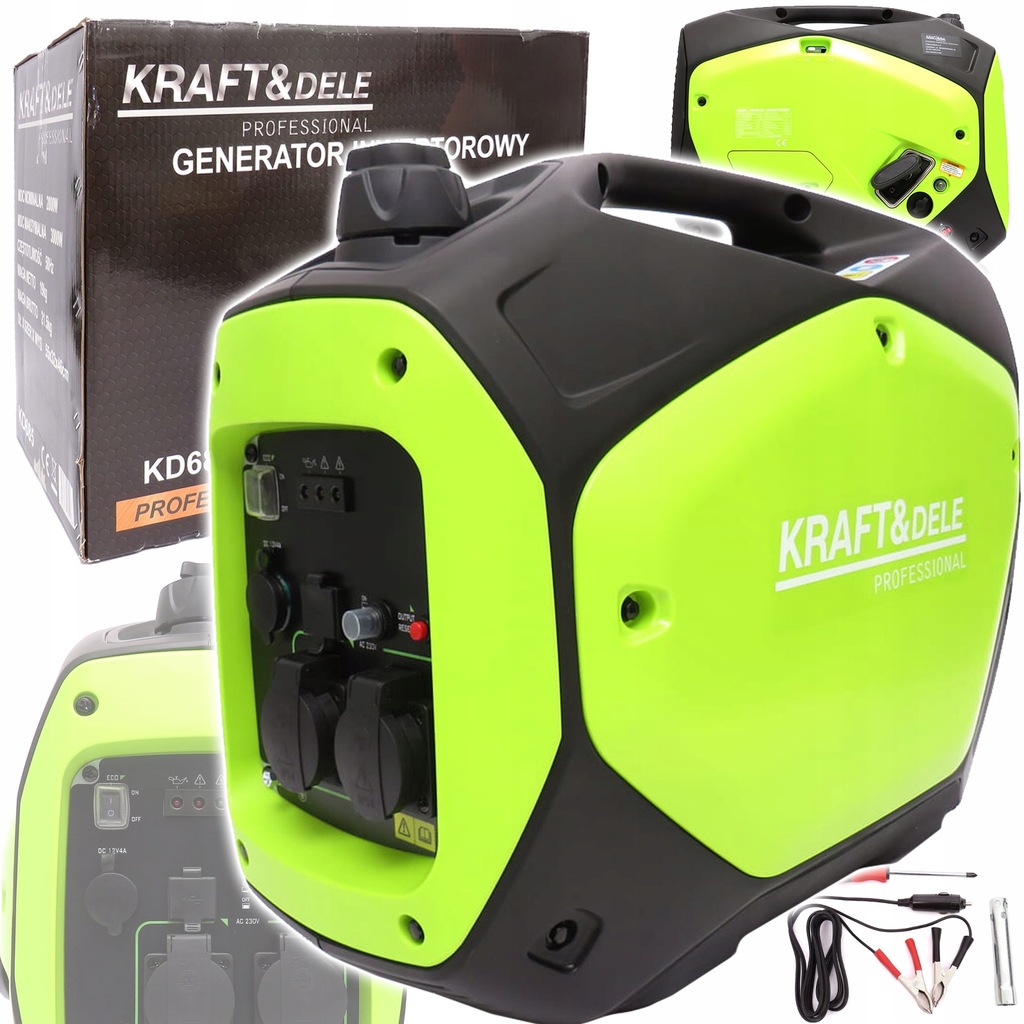 AGREGAT PRĄDOTWÓRCZY GENERATOR INWERTOROWY 3000W 230V/50Hz - 17389115569 - oficjalne archiwum ...