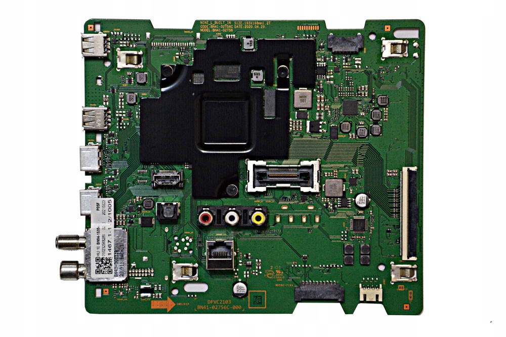 PŁYTA GŁÓWNA SAMSUNG BN41-02756C BN94-15354X QE75Q67TAU - 12763024133 - oficjalne archiwum Allegro