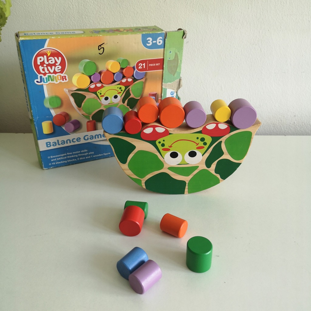 Play Tive Junior Balance Game układanka drewniana zdekompletowana ...
