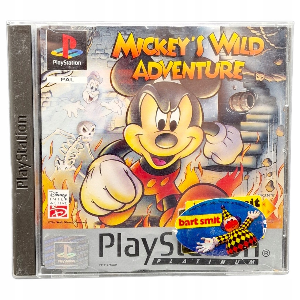 MICKEY'S WILD ADVENTURE PSX PS1/PS2 PlayStation 1 - 12603701642 ...