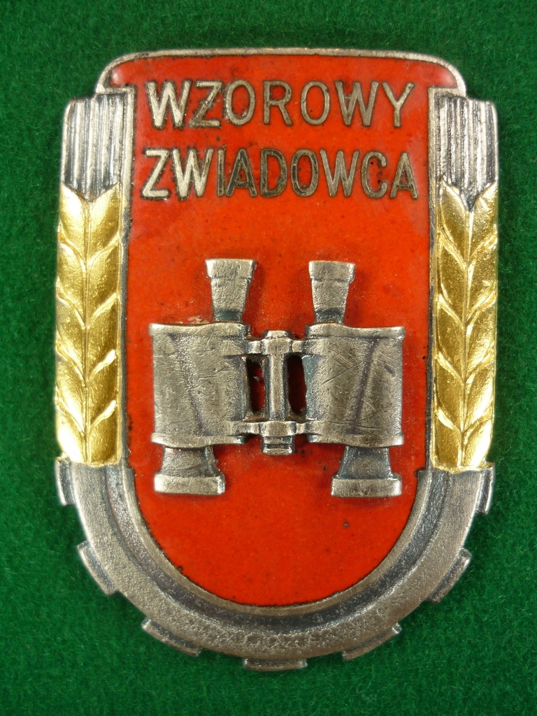 Odznaka - Wzorowy Zwiadowca - 1951 - LWP - 10966926960 - oficjalne ...