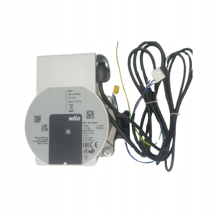 Pompa obiegowa WILO do pomp ciepła z fabryki Midea (Para 25/9 IPWM-130-1) - 15372745941 ...