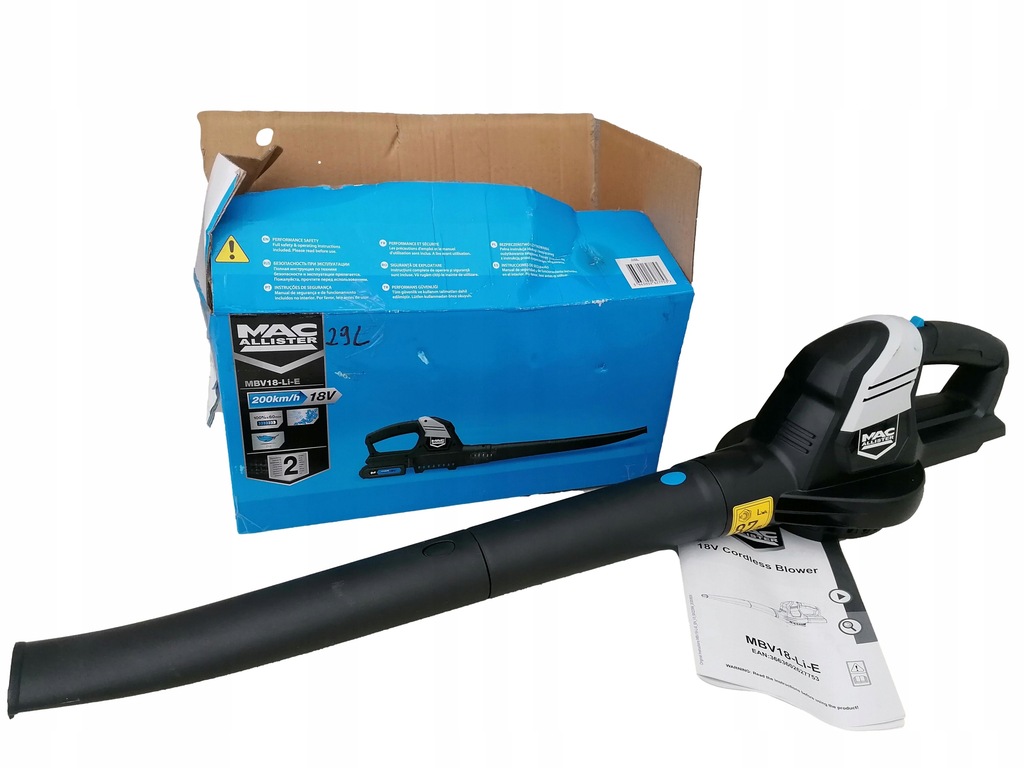 Dmuchawa akumulatorowa MacAllister 18V - 12445101522 - oficjalne ...