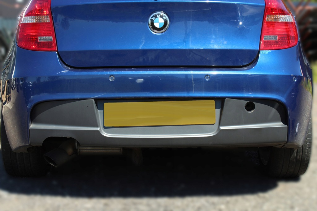 BMW E81 E87 M pak Zderzak tylny tył Le Mans 381 - 9300097467 - oficjalne archiwum Allegro