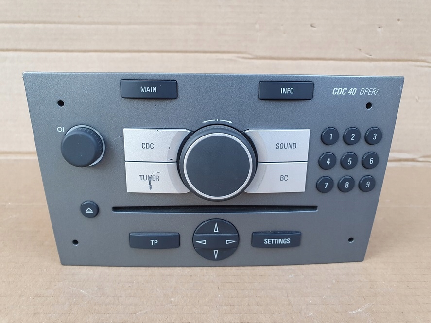 Radio CDC 40 Opera opel vectra c lift signum corsa - 13604021841 ...