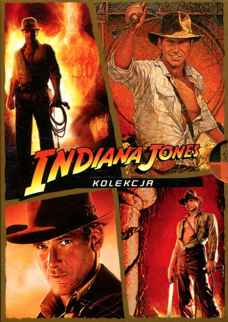 INDIANA JONES - KOLEKCJA - BOX 4 DVD - 12629243010 - oficjalne archiwum ...