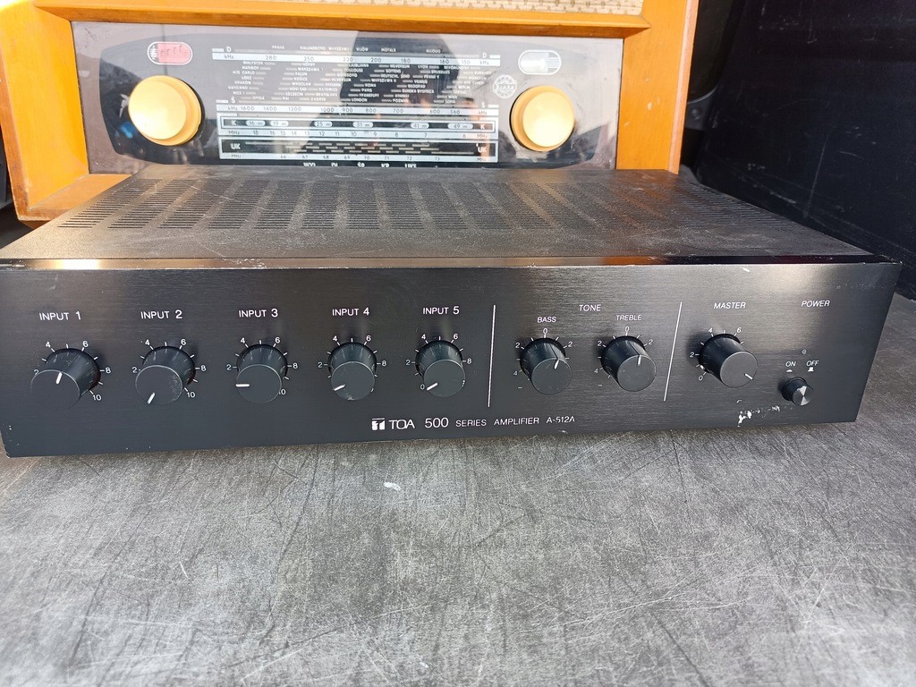wzmacniacz TOA 500 A-512A 100% sprawny klasyk - 12807785489 - oficjalne ...