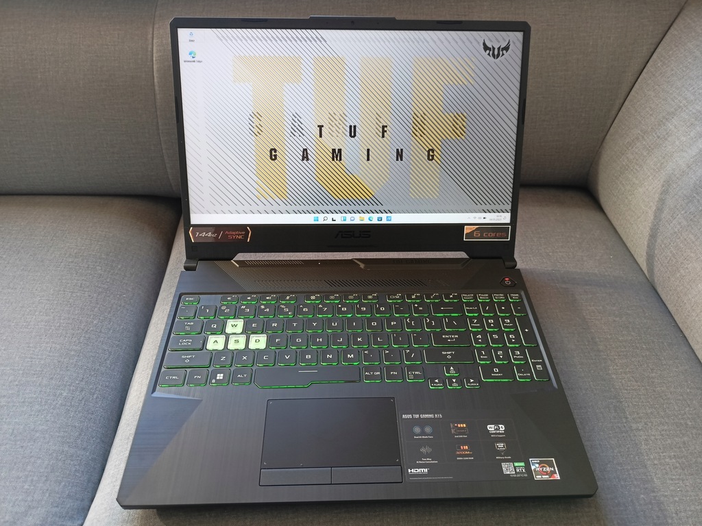 ASUS FA506ICB 144Hz R5 16GB RTX3050 512SSD W11 GW. - 13671397912 ...