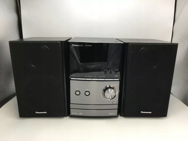 WIEŻA PANASONIC SC-PM600 BLACK - 12119660086 - oficjalne archiwum Allegro