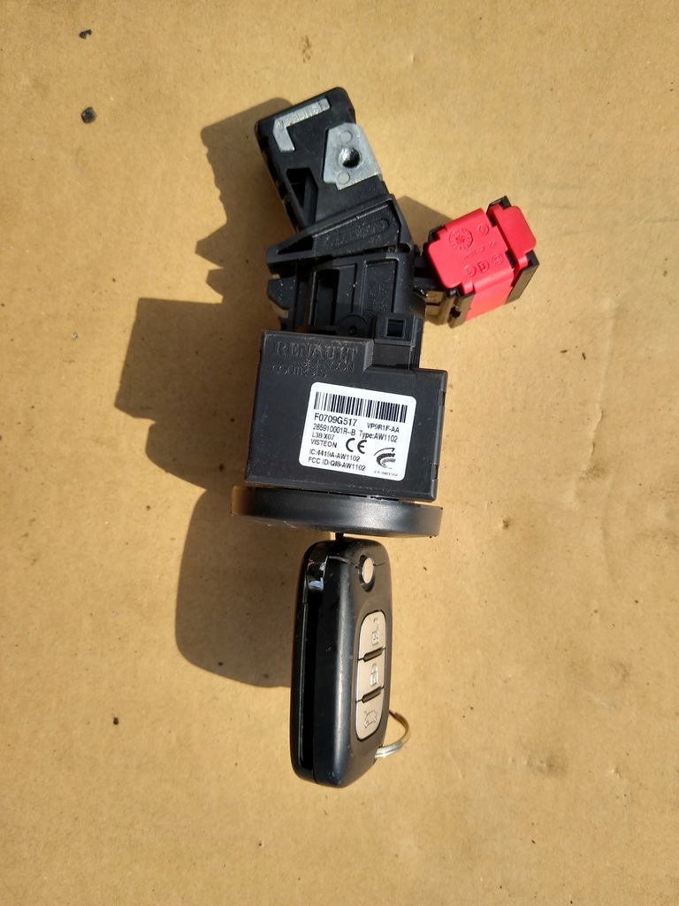 STACYJKA TRAFIC VIVARO B 2,0DCI 2014-2022 KLUCZYK - 12370769725 ...