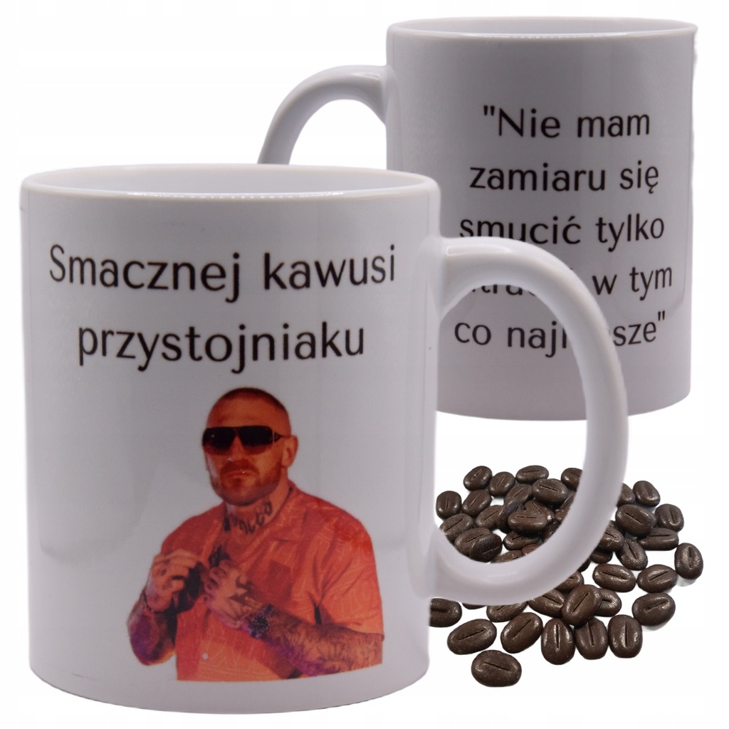 Kubek Kizo | Śmieszny Kubek - 13601075752 - oficjalne archiwum Allegro