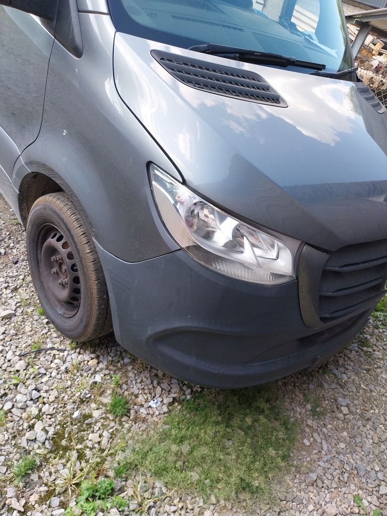 MERCEDES W907 W910 SPRINTER MASKA ZDERZAK PRZOD - 14295656278 ...