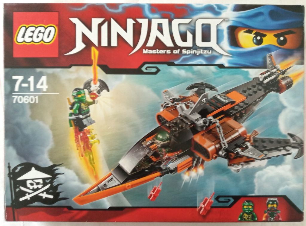 LEGO NINJAGO 70601 podniebny rekin - 12467137782 - oficjalne archiwum ...