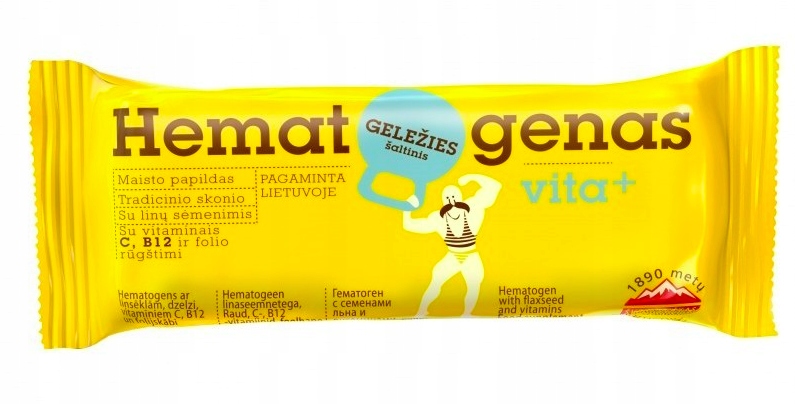 HEMATOGEN Z SIEMIENIEM LNIANYM 50G VITA+ - 14057335380 - oficjalne ...