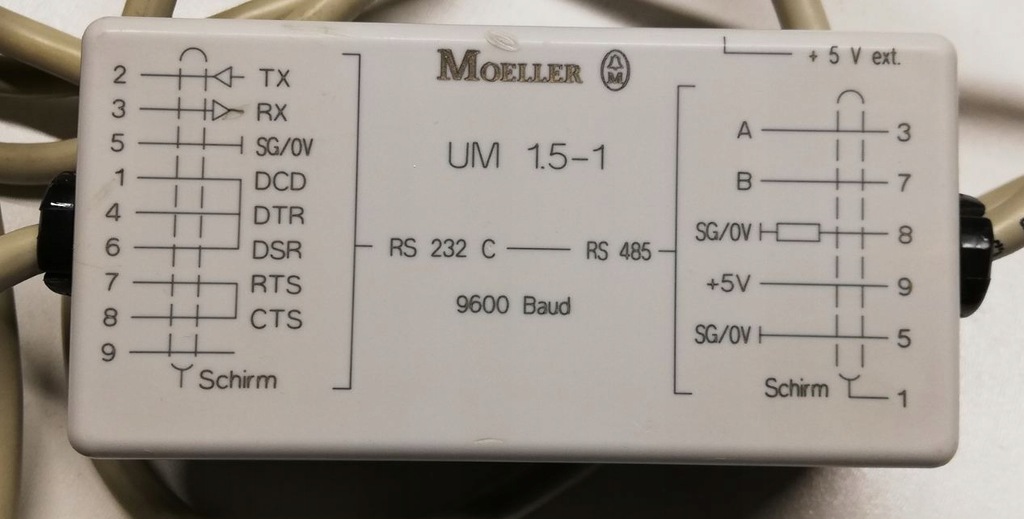 MODUŁ KOMUNIKACYJNY MOELLER UM1.5-1 UM 1.5-1 - 8126143553 - oficjalne ...