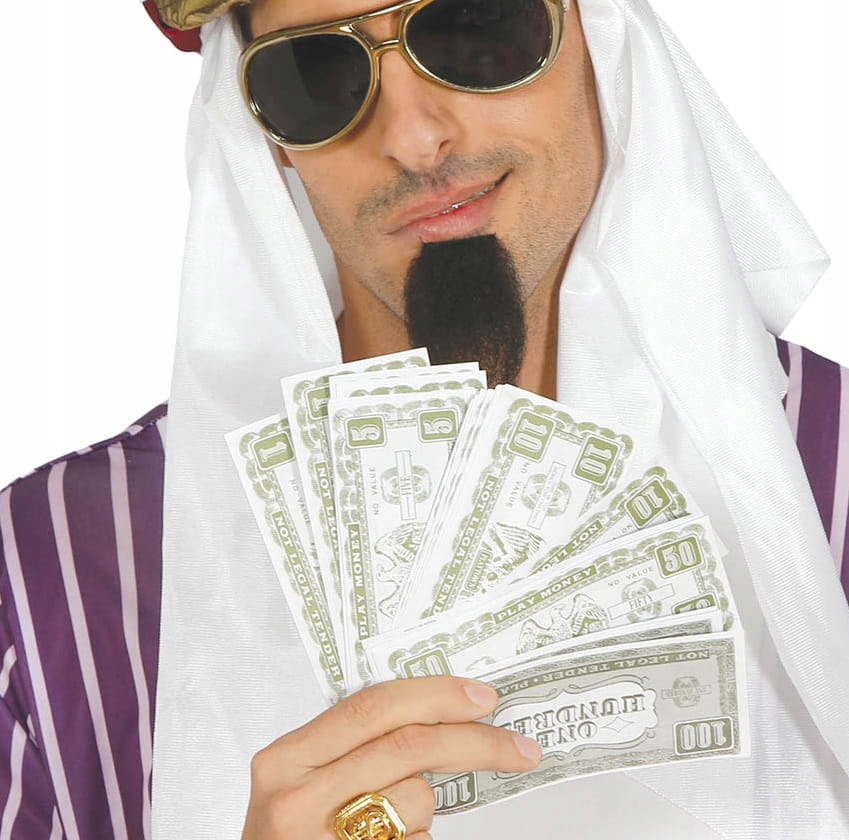 Plik banknotów fałszywe pieniądze 1393 - 11534466867 - oficjalne ...