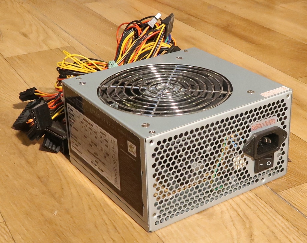 Zasilacz ATX LC Power LC500-12 V2.31 400W - 12838486987 - oficjalne archiwum Allegro