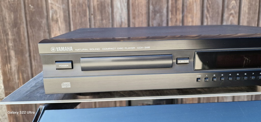 Odtwarzacz CD Yamaha CDX-396 czarny - 17476989749 - oficjalne archiwum Allegro