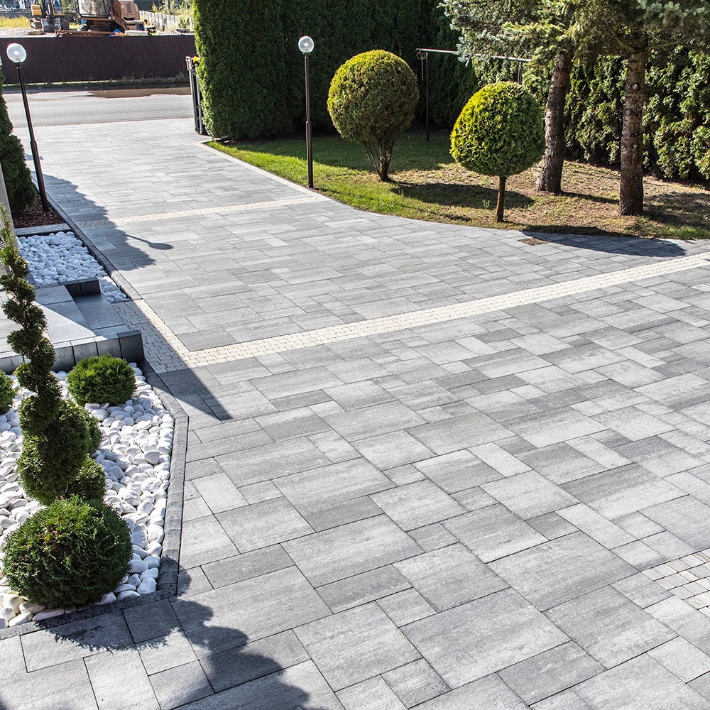 Płyta Tarasowa ROMALIT 5,5cm Wapień Szary BRUK-BET - 12615877845 - oficjalne archiwum Allegro