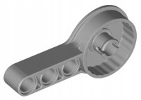 LEGO J Szara Tarcza Obrotowa z Belką 44225/4211800 - 11871504604 ...