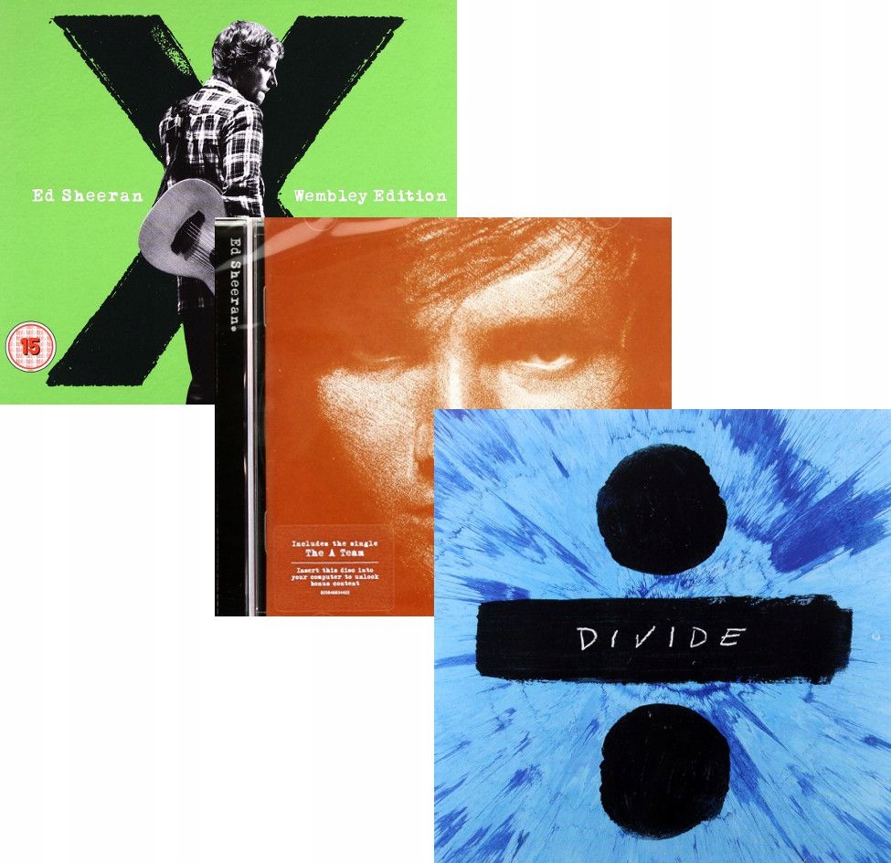 ED SHEERAN: X WEMBLEY EDITION /+(PLUS) / DIVIDE (DELUXE) PAKIET [3CD]+[DVD] - 15866285485 ...