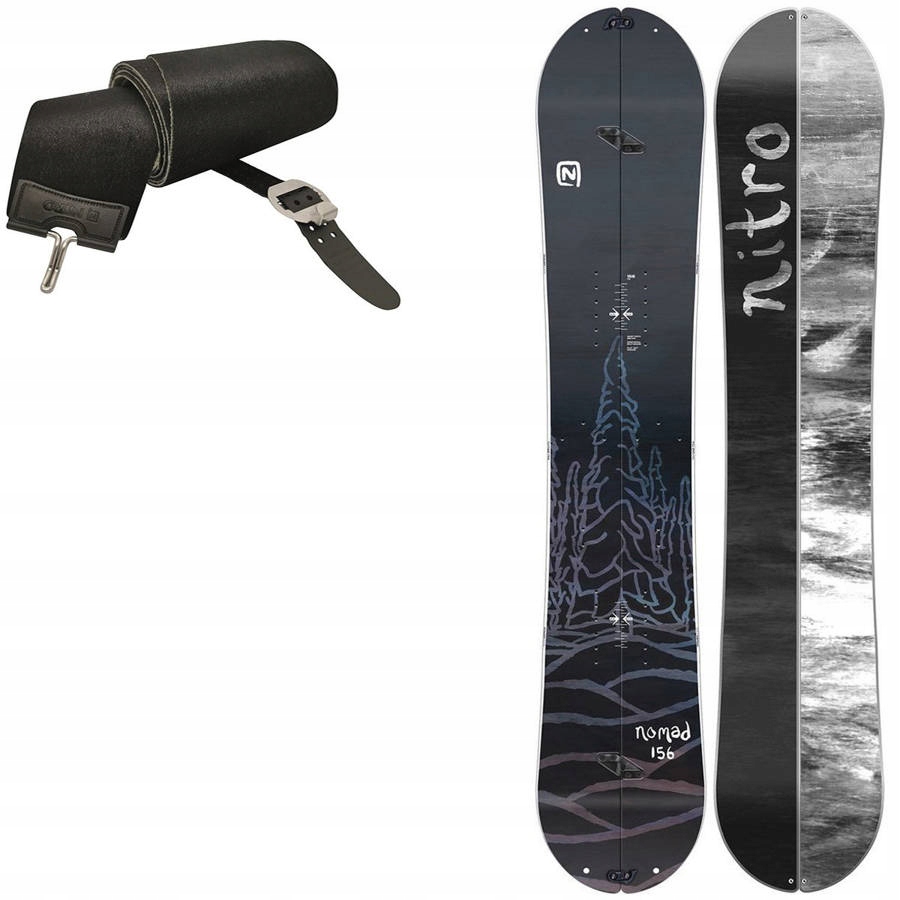 Splitboard 2022: NITRO Nomad + foki Peak - 12229716995 - oficjalne archiwum Allegro