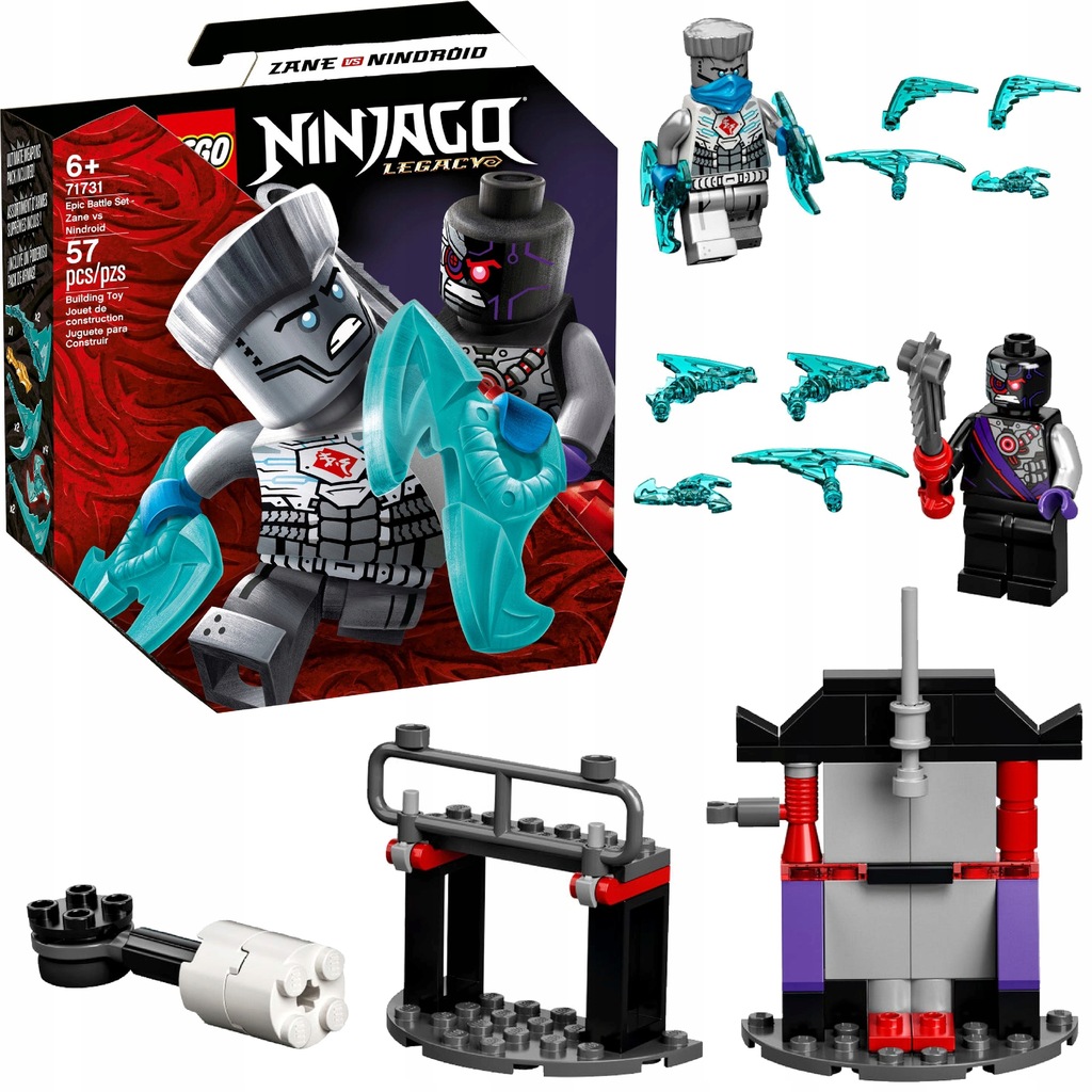 LEGO Ninjago Epicki zestaw bojowy Zane VS Nindroid - 10212084142 ...