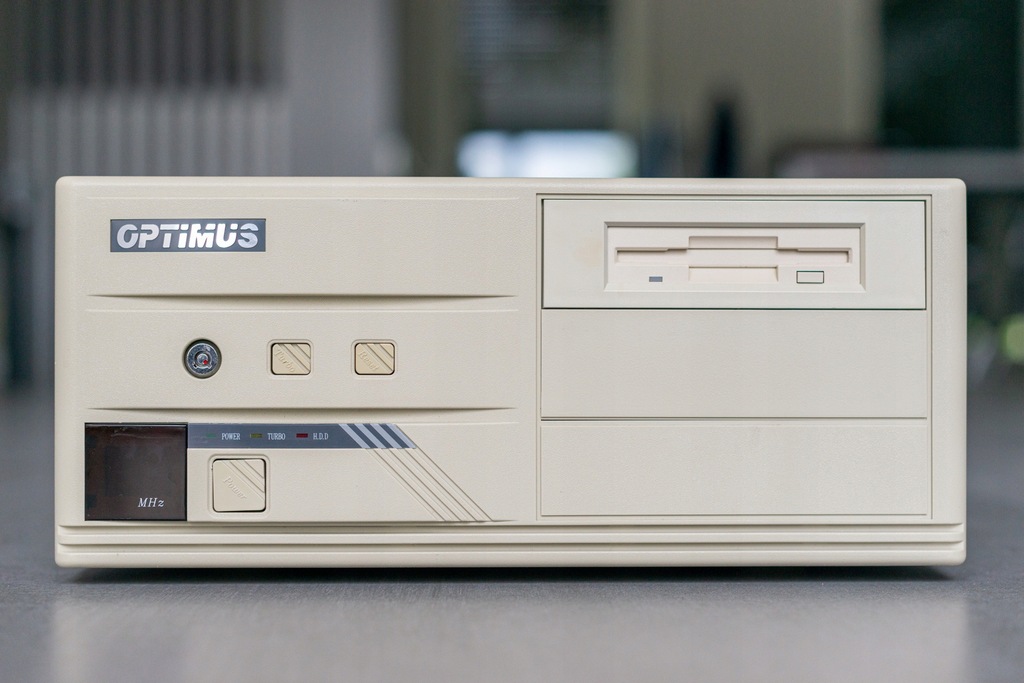 Piękny OPTIMUS PC 486 DX2 66Mhz 8MB RAM VLB 100MB - 9539337909 ...