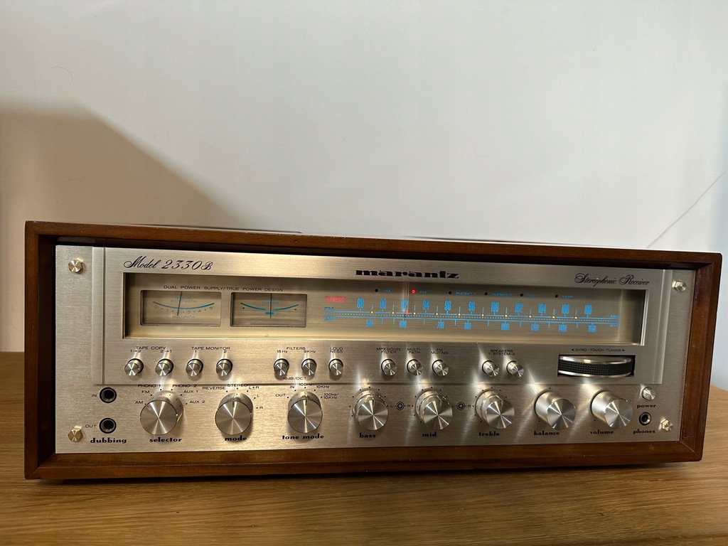 MARANTZ 2330B AMPLITUNER STEREO VINTAGE LEGENDARNY POTĘŻNY PIĘKNY STAN !!! - 14670792831 ...